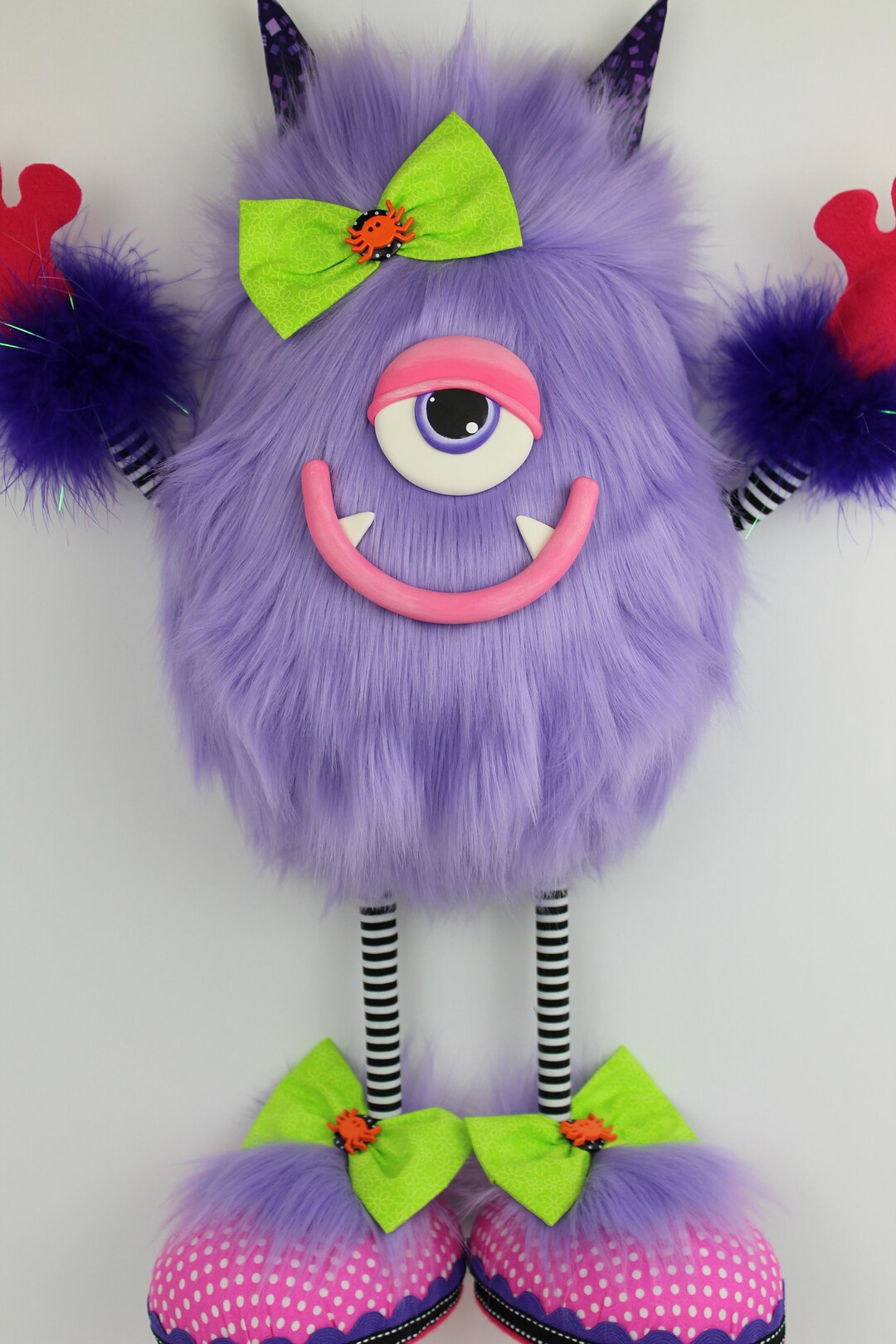Preorder: Monster Wreath Attachment, One Eyed Monster, Halloween Wreath ...