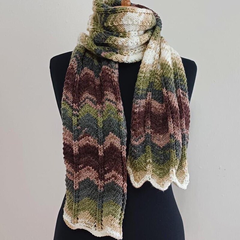 Winter Scarf Pattern - Etsy