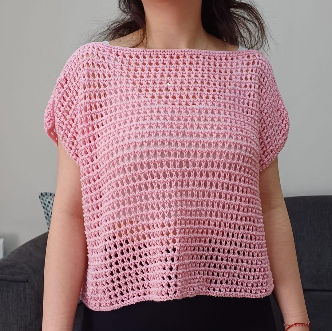 Handmade Knit Blouse Pattern, PDF Digital Download, Cozy & Stylish ...