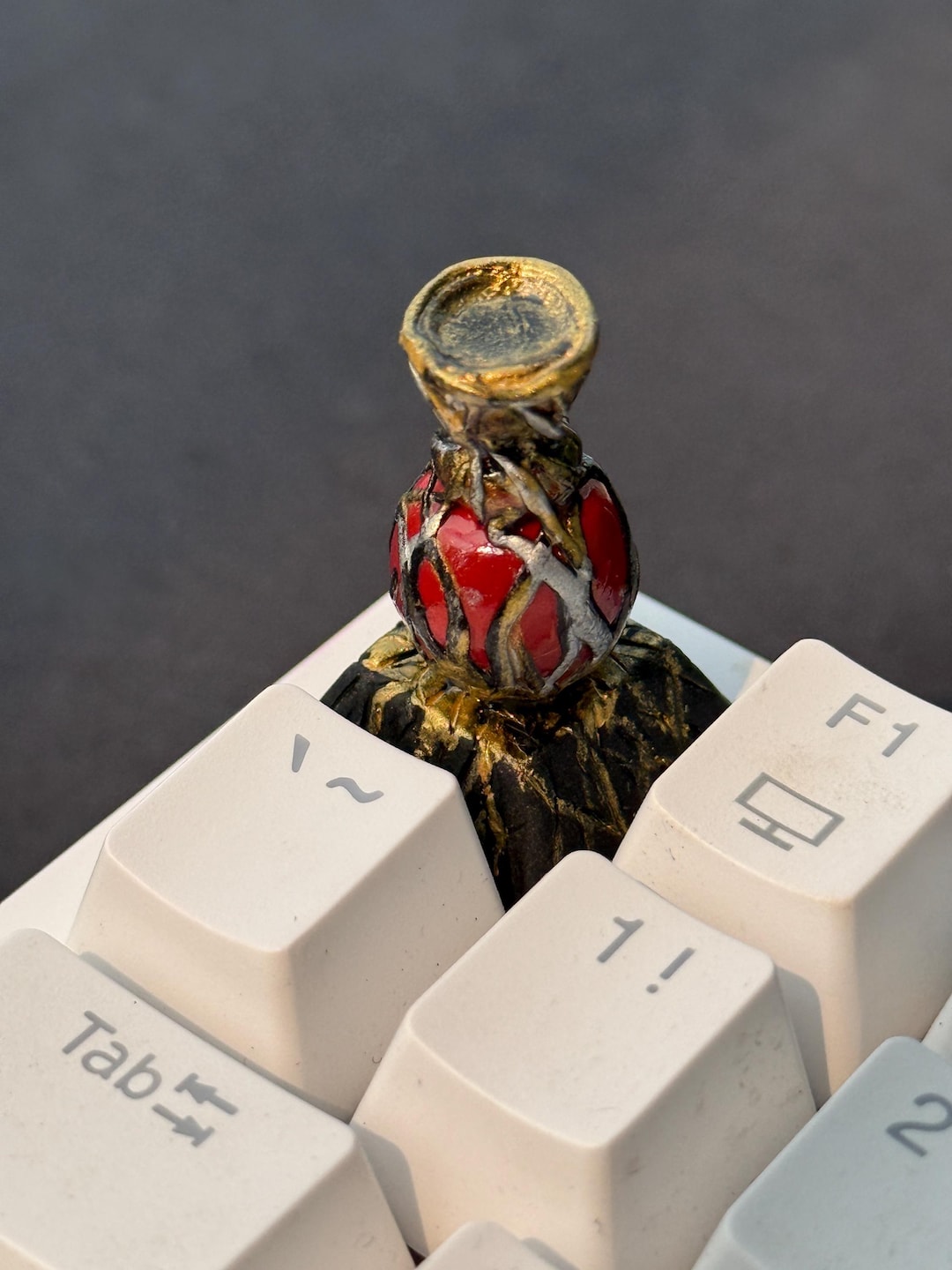 Elden Ring Flask of Crimson Tears Keycap Miniature - Etsy