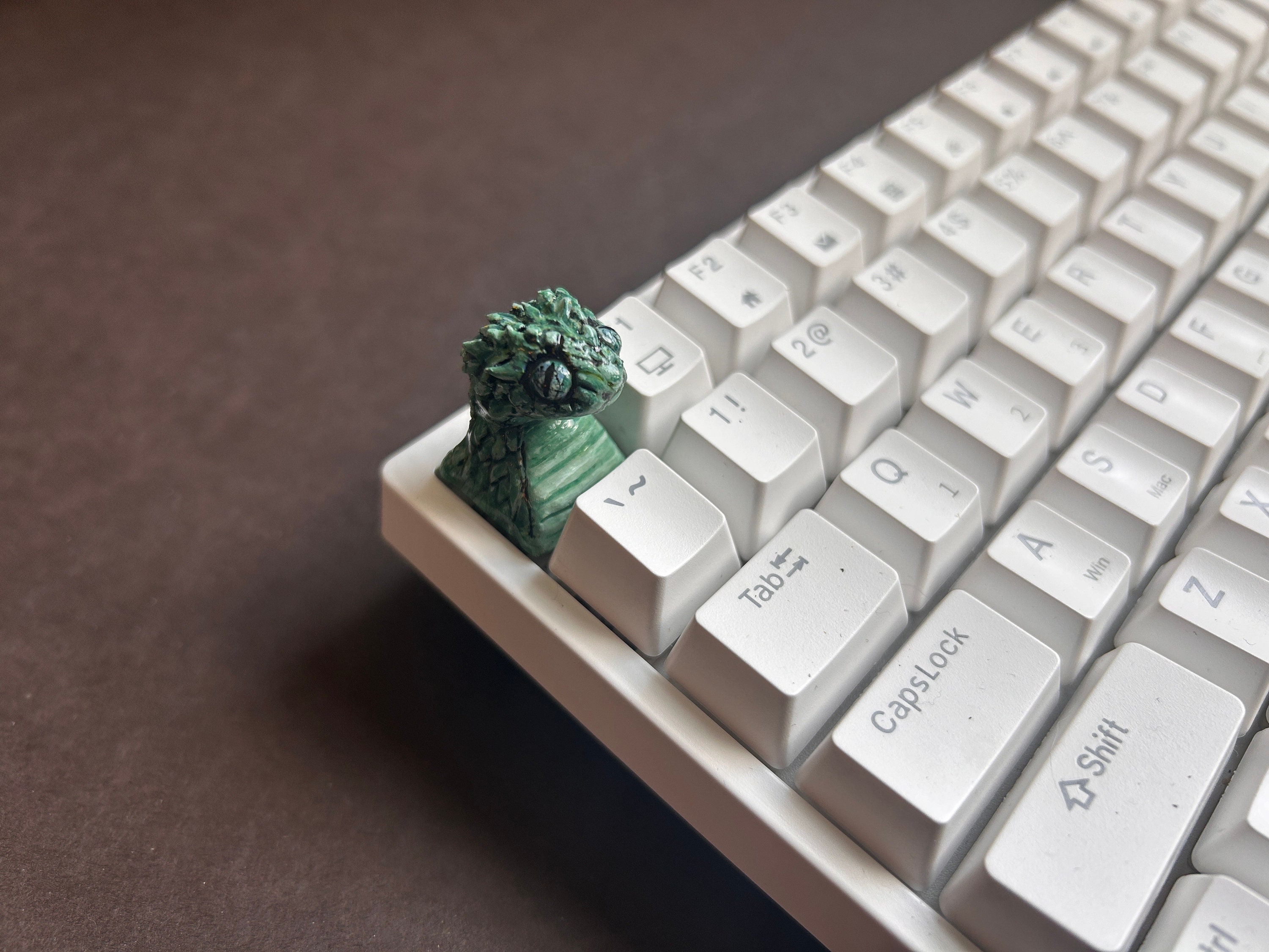 Spiny Bush Viper Snake Dragon Keycap - Etsy