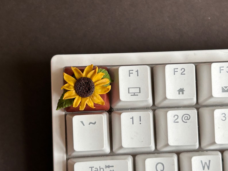 Clay Bouquet Floral Keycap - Etsy