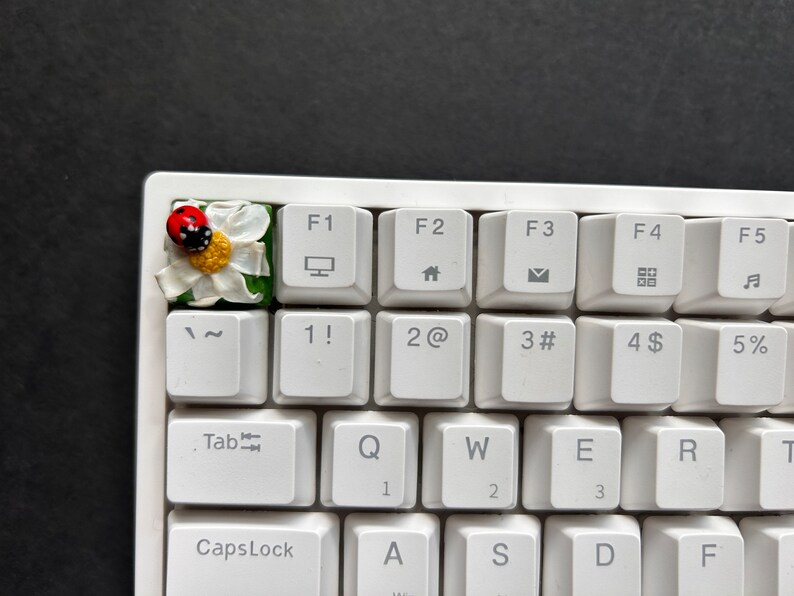 Ladybug Daisy Keycap - Etsy