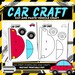Printable Preschool Car Craft Template | Instant Download | Car ...