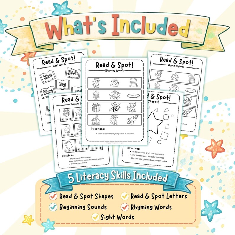Read Across America Literacy Activities Bundle Printable | Preschool ...