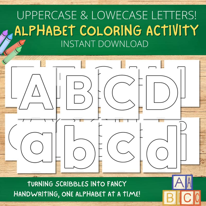 Lowercase Alphabet - Etsy