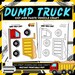 Printable Preschool Dump Craft Template | Instant Download | Dump Truck ...
