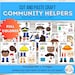 Community Helper Crafts: Cut and Paste Activity (PDF) - Etsy