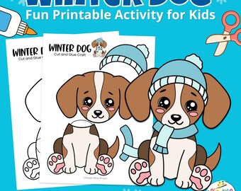 Printable Dog House Craft Template | Summer Craft Activity | Build a ...