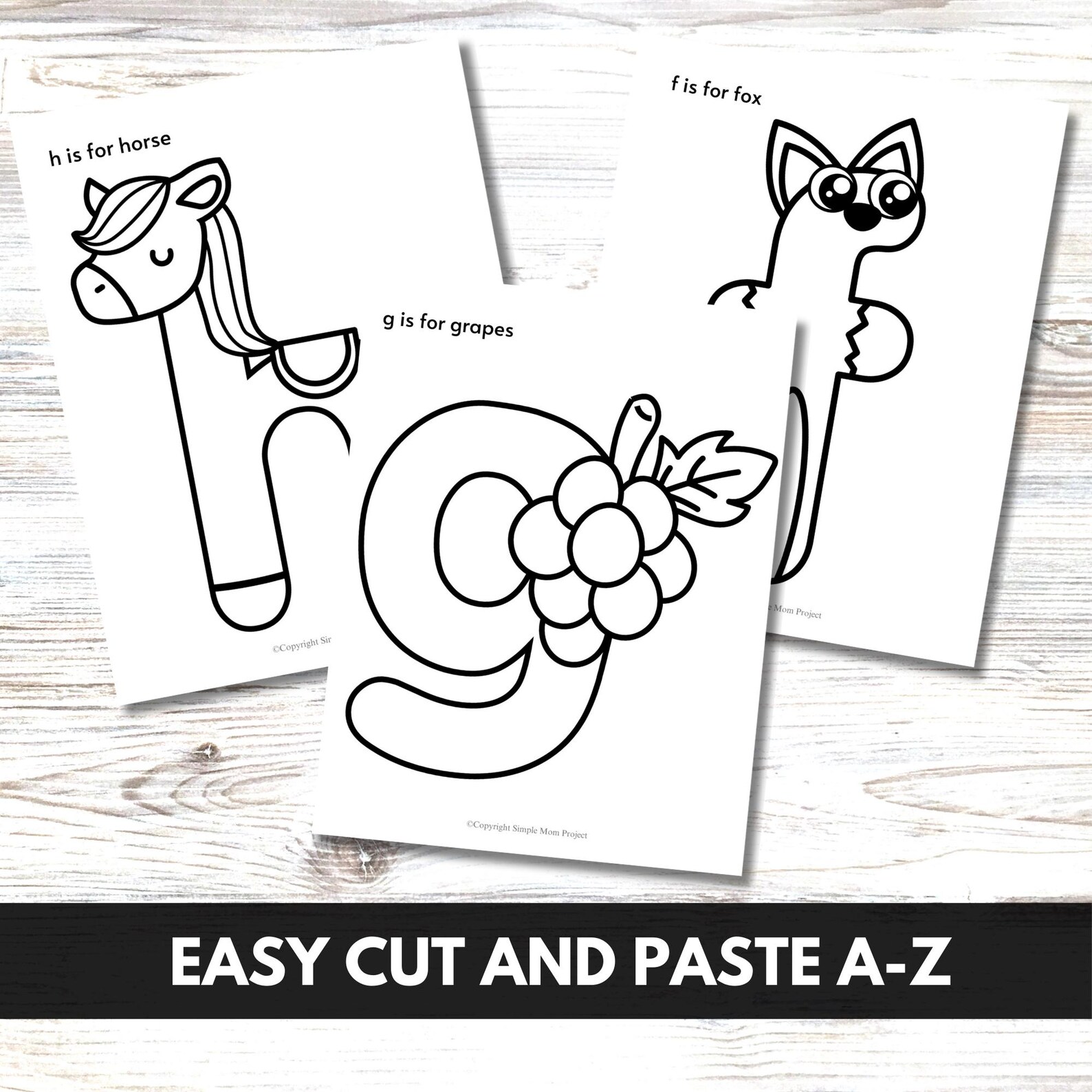 26 Small Lowercase Alphabet Coloring Book | Preschool Worksheets | for ...