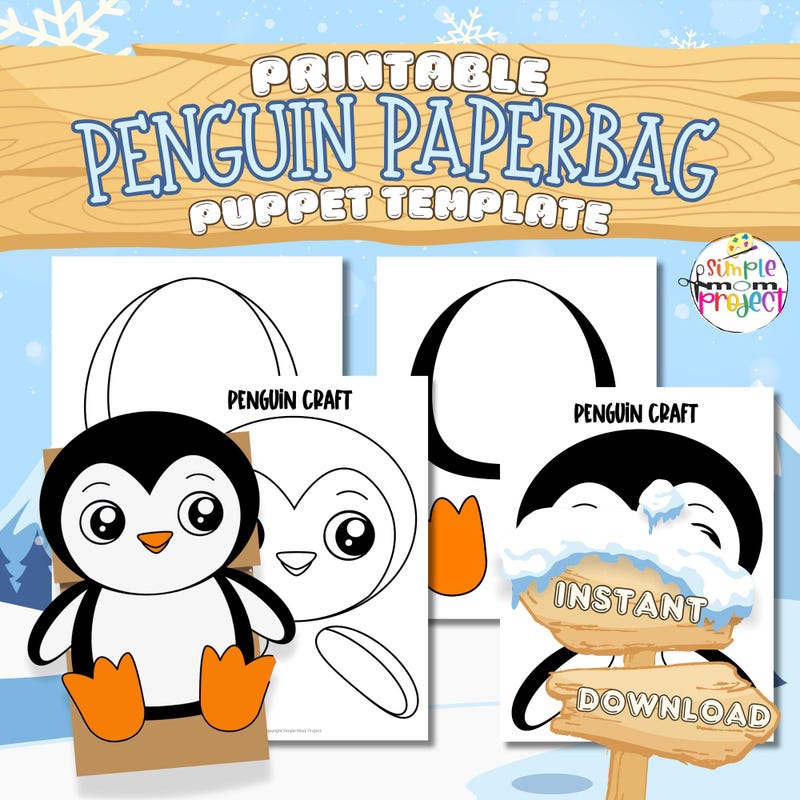 Paper Penguin - Etsy