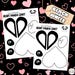 Heart Panda Bear Printable Craft for Kids Heart Panda Bear Craft Heart ...
