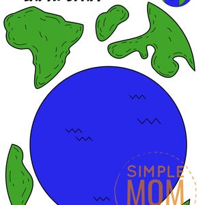 Solar System Cut and Paste Craft: Planet Activity (PDF) - Etsy