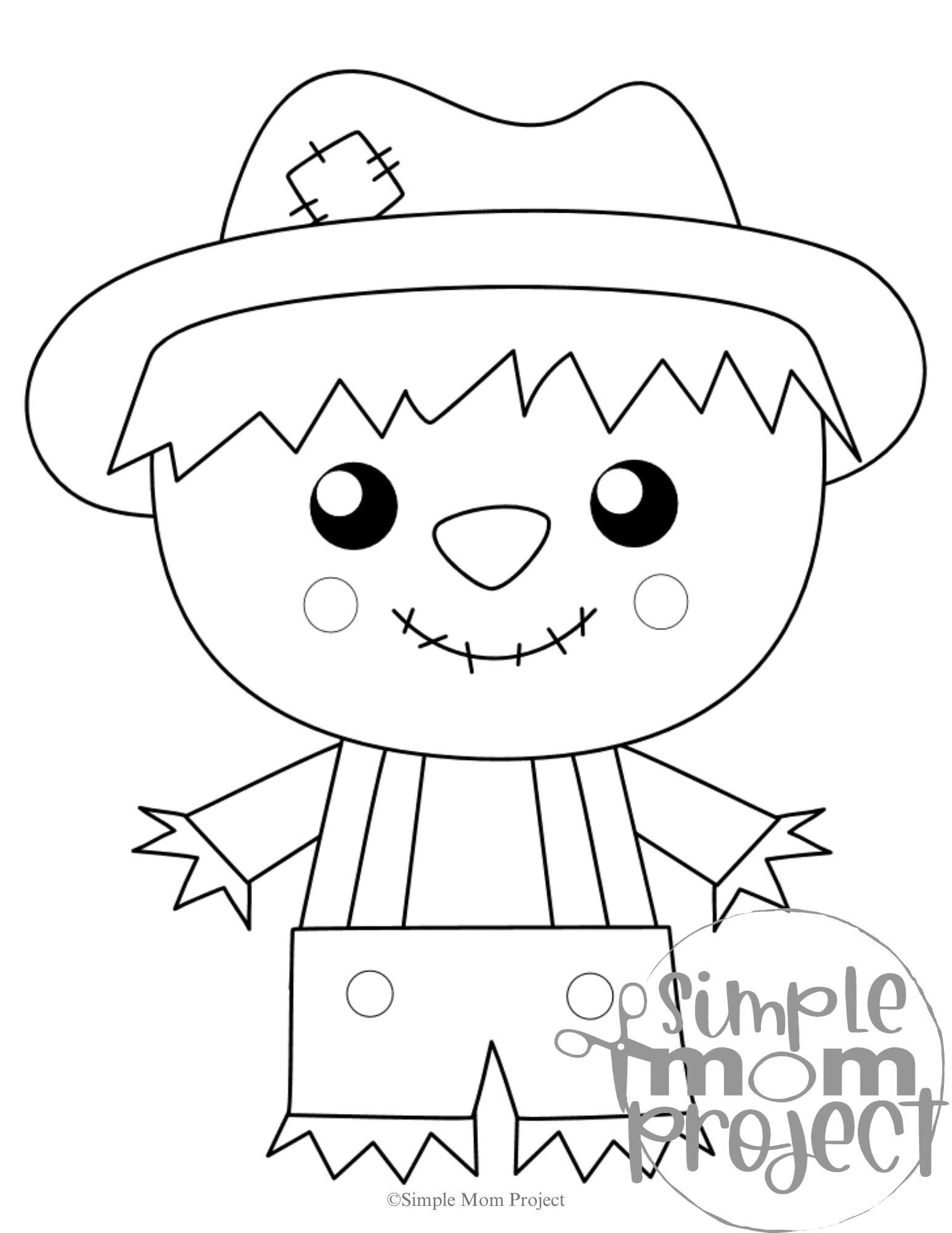Fall Templates Printable Autumn Coloring Sheets Fall Printable ...