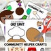 Community Helper Crafts: Cut and Paste Activity (PDF) - Etsy
