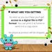 Build-a-monster Craft: 10 Full Colored Activities (PDF Pattern) - Etsy