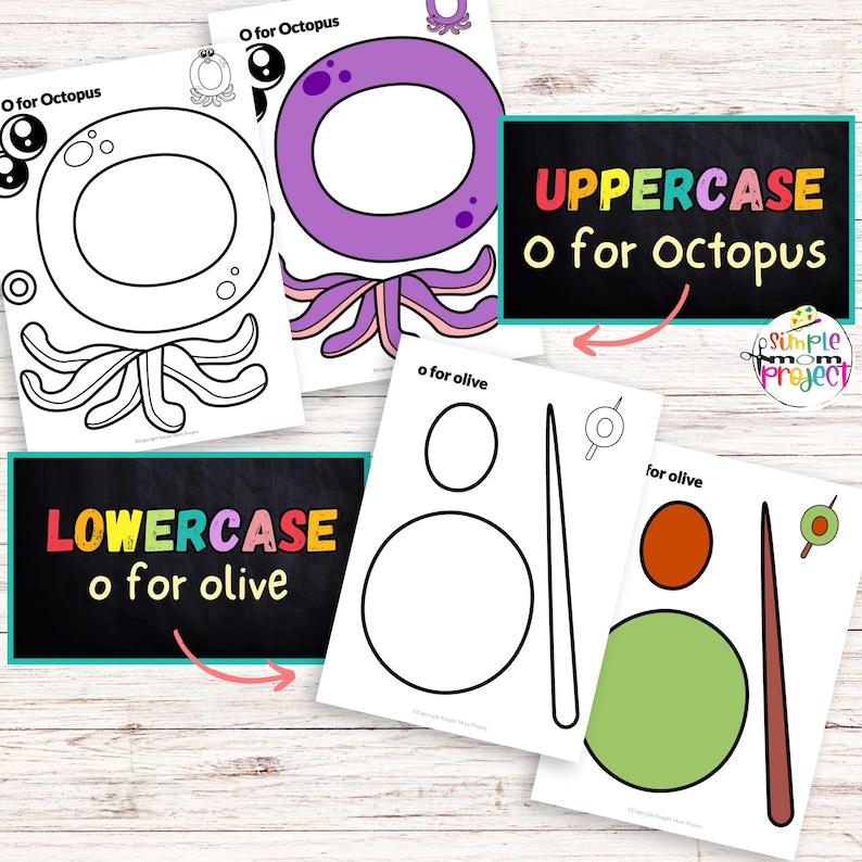 Letter O Activity Book: Preschool Learning Printables (PDF) - Etsy