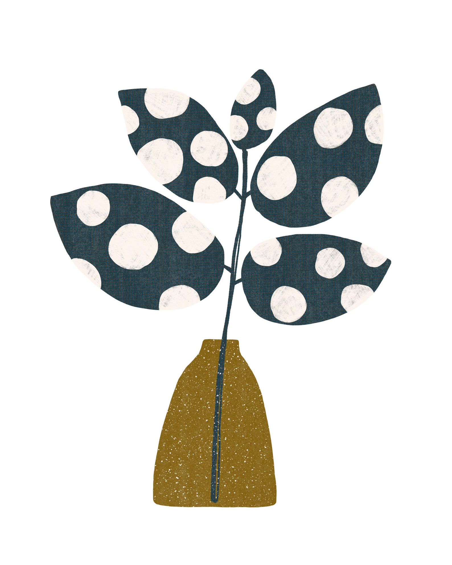 polka-dot-plant-no-2-art-print-etsy