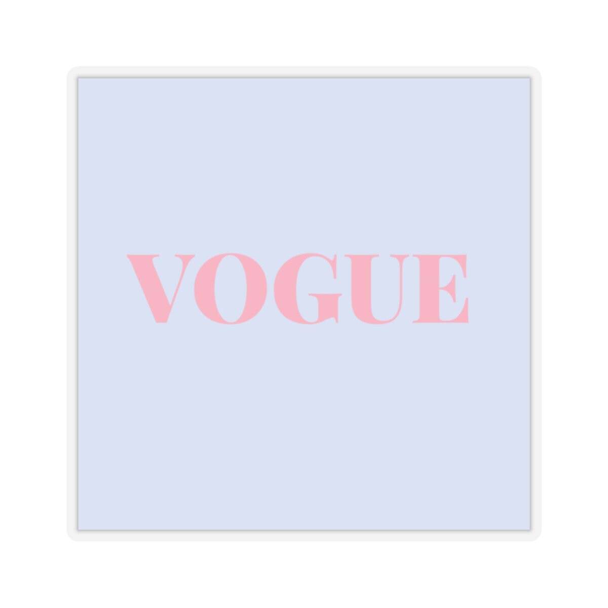 Vogue Sticker - Etsy