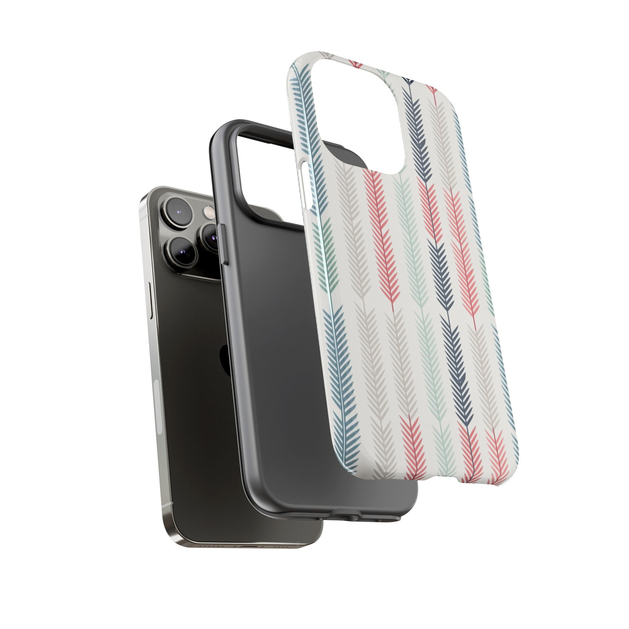 Red Blue Arrows Strong Phone Cases for All Phone Models. Dual Layer ...
