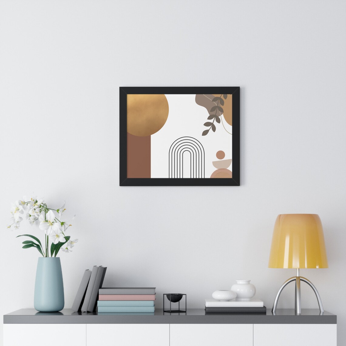 Modern Minimalist Abstract Wall Decor Captivates With Its Clean Lines ...
