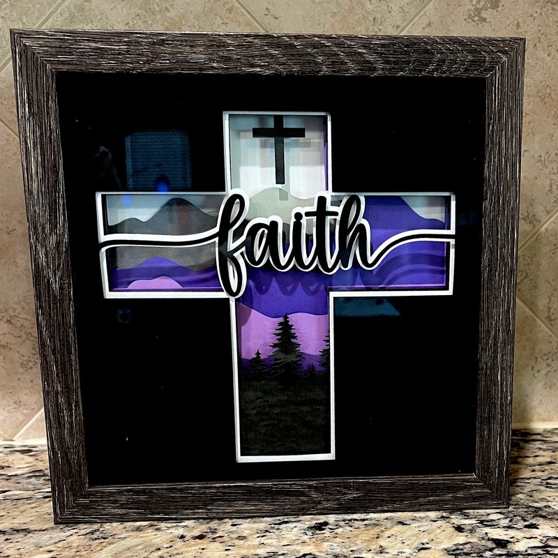 Faith Shadow Box - Etsy