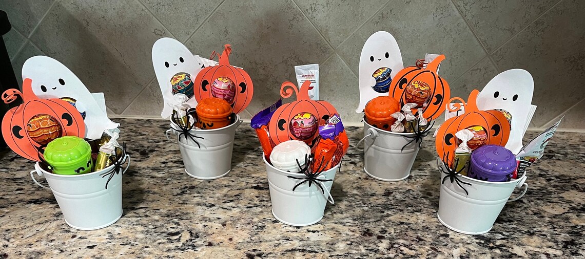 Boo Bucket Mini Boo Basket for Kids Halloween Gift Kids Halloween Class ...