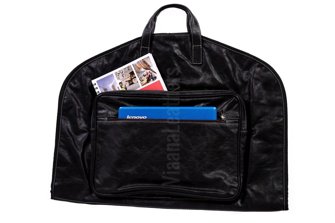 Leather Suit Cover / Garment Bag - Etsy