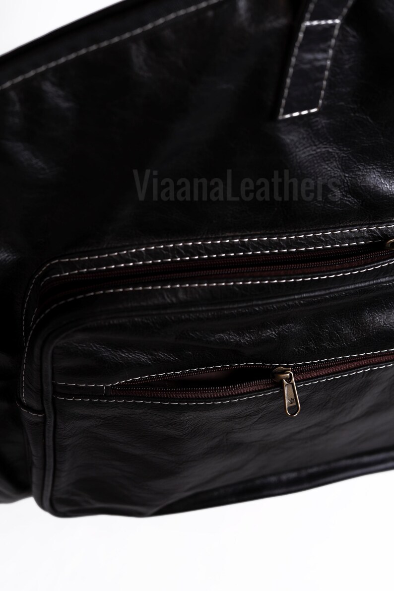 Genuine Leather Suit Cover: Luxury Garment Bag - Etsy