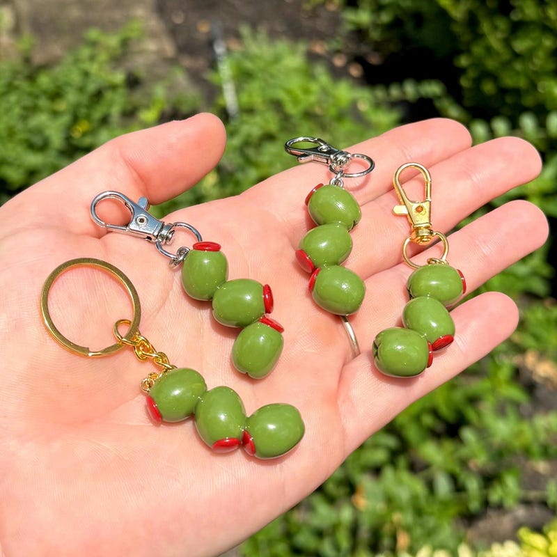 Food Keychain - Etsy