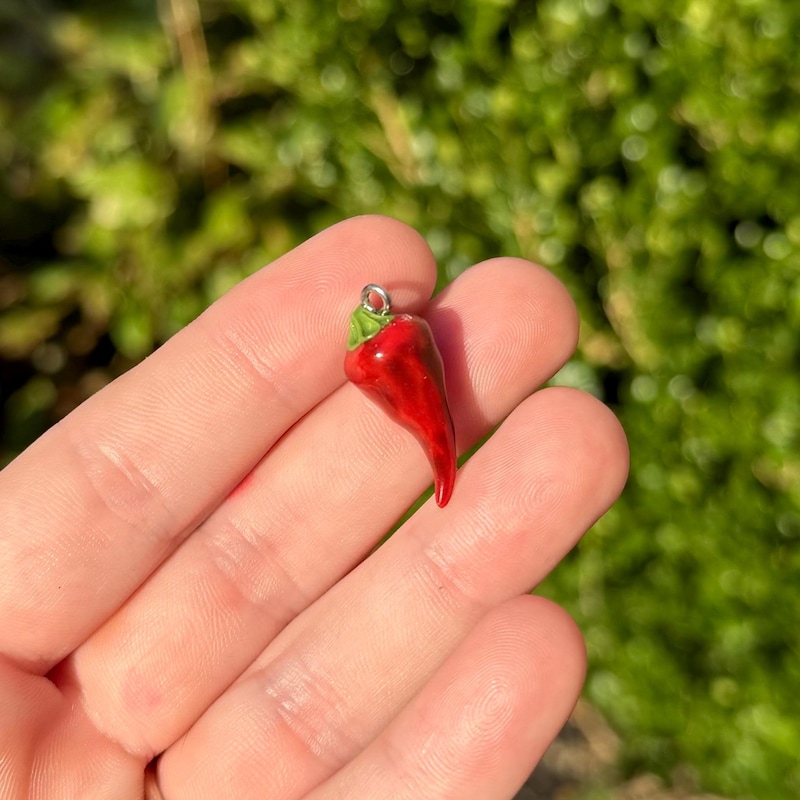 Bag Charms Chili Pepper - Etsy
