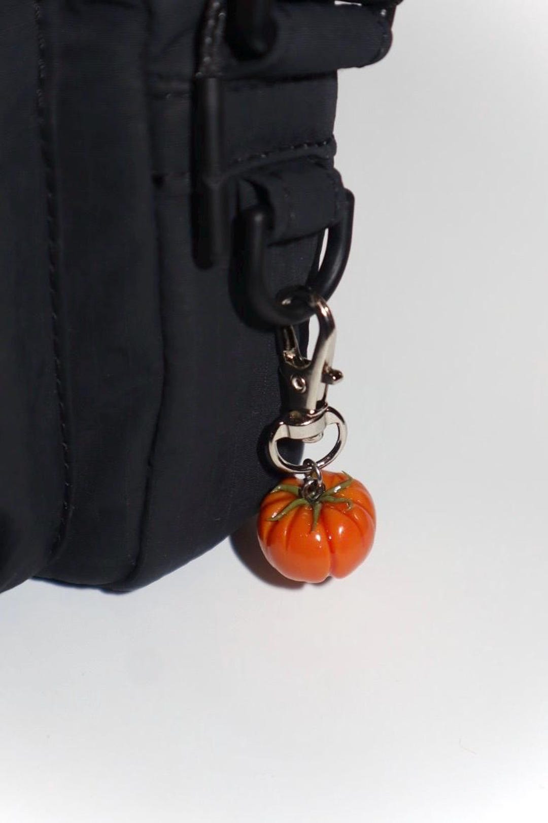 Tomato Keychain, Cute Handmade Tomato Charm Key Chain, Bag Charm ...