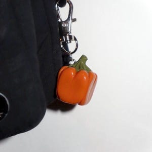 Bell Pepper Keychain, Handmade Polymer Clay Keychains, Cute Bag Charm ...