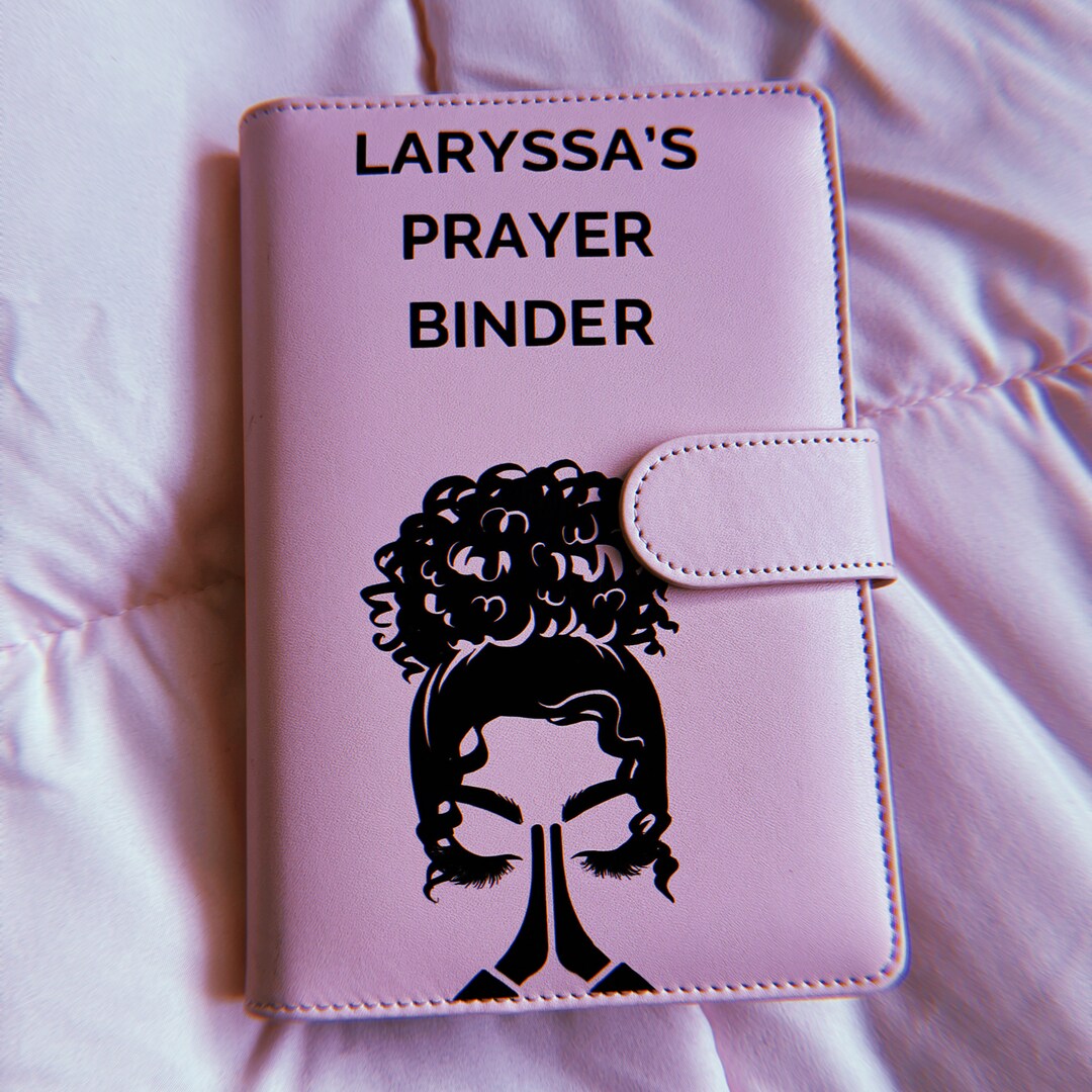 Personalized Prayer Binder, Customizable Prayer Organizer, Bible Verses ...