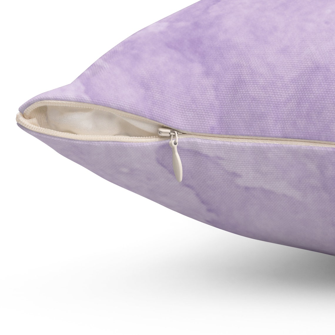 Pastel Purple Square Pillow, Lilac Color Summer Cushion, Lilac Accent ...