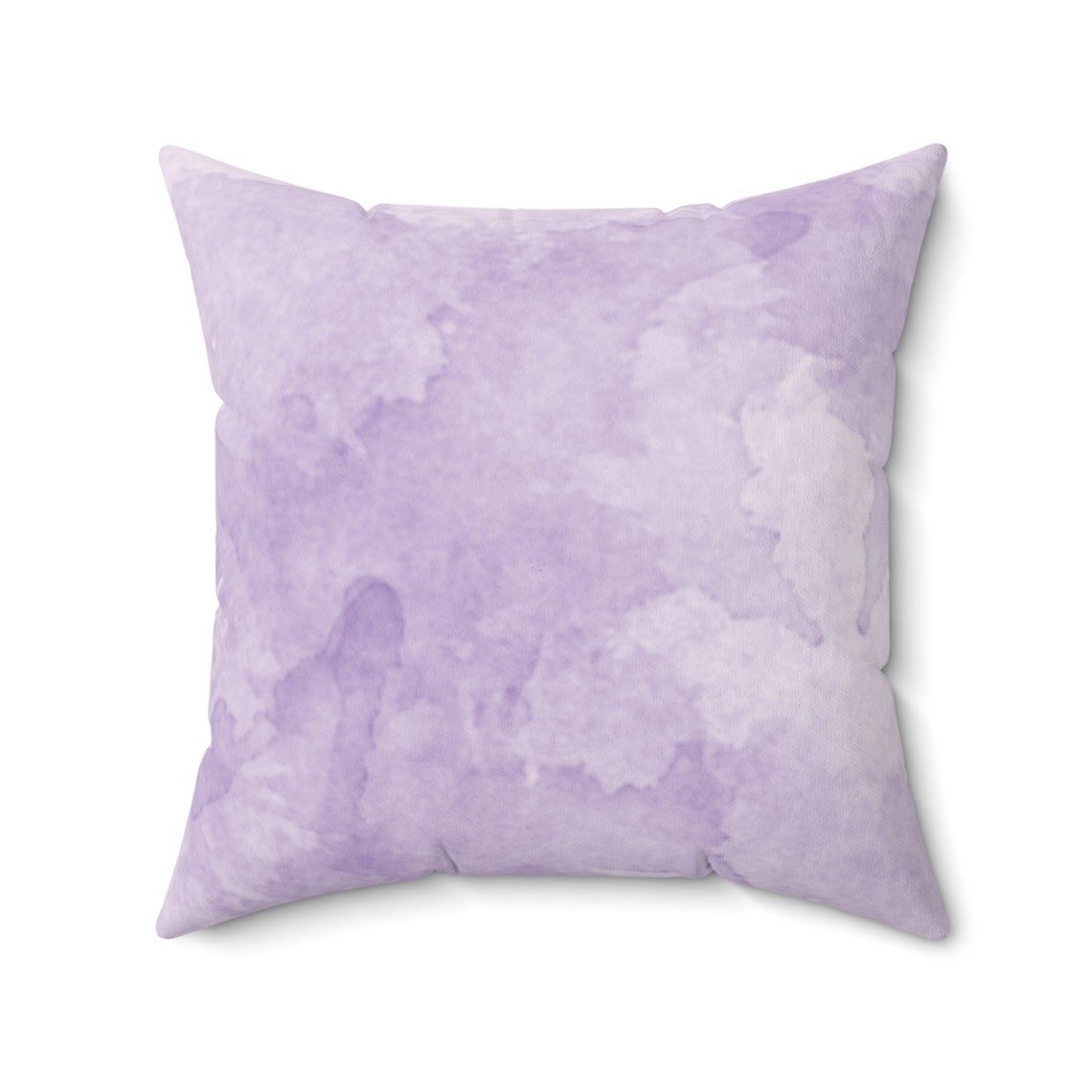 Pastel Purple Square Pillow, Lilac Color Summer Cushion, Lilac Accent ...