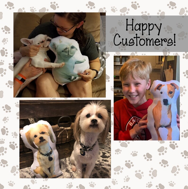 Huggable Pet Photo Pillow Personalized Custom Dog or Cat Pet | Etsy