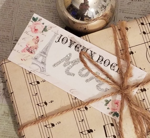 Printable French Joyeux Noel Christmas Gift Tags With French | Etsy