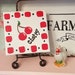 Hand Painted Red Cherry Ceramic Tile Trivet, Country Kitchen Decor ...