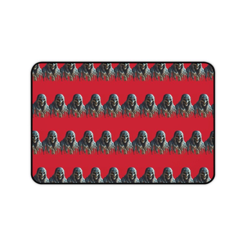 Scary Halloween Desk Mat, Spooky Office Decor, Creepy Work Space ...