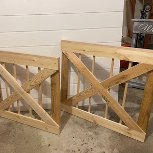 Wooden Baby Gate. Customizable Size for Every Entryway. Outdoor/indoor ...