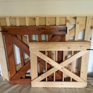 Wooden Baby Gate. Customizable Size for Every Entryway. Outdoor/indoor ...