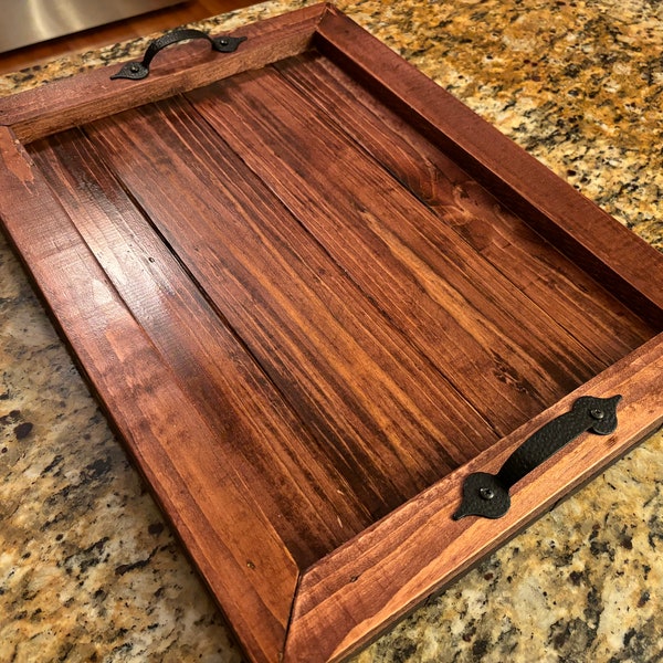 Serving Tray With Handles - Etsy