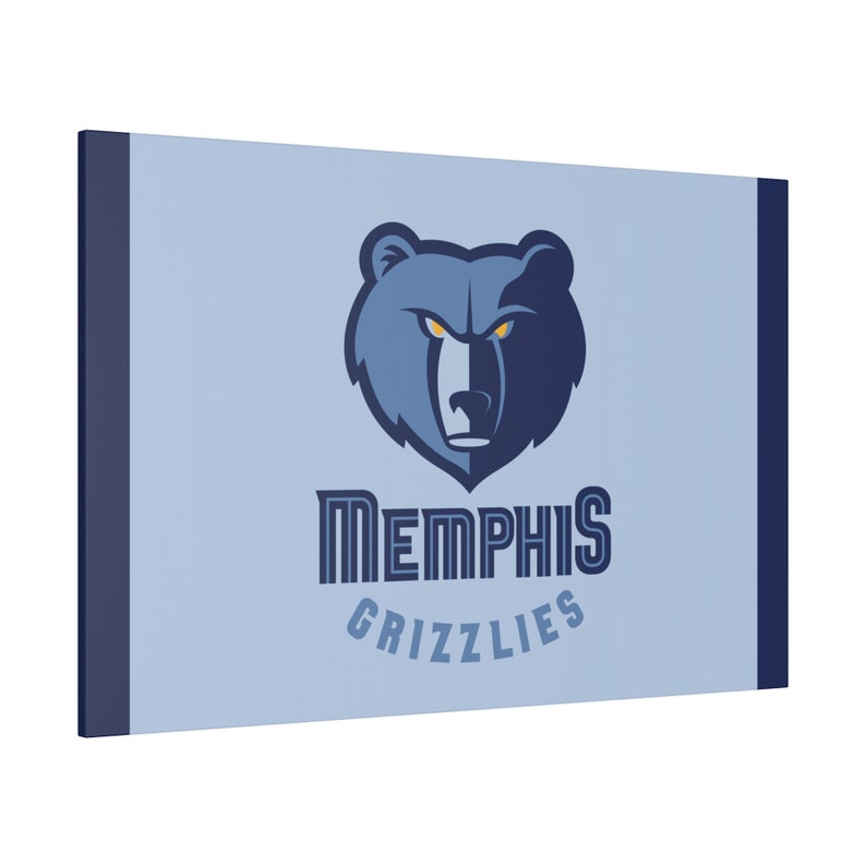 Memphis Basketball Canvas, Memphis Basketball Art, Memphis Basketball ...