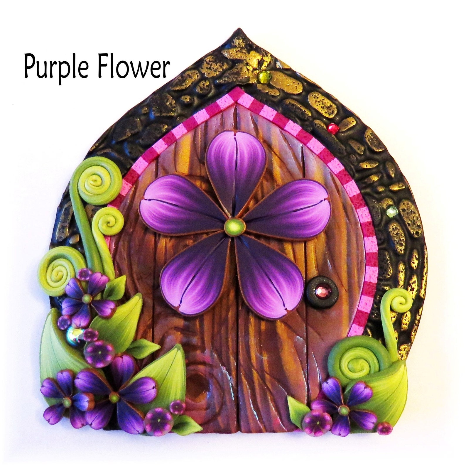 STICKERS 2" Inch Fairy Doors, Vinyl Sticker Original Artwork - Etsy