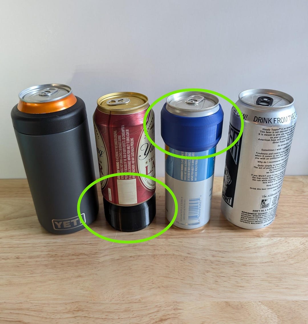 12oz Can Adapter for 16oz Tall Can Cooler - Etsy