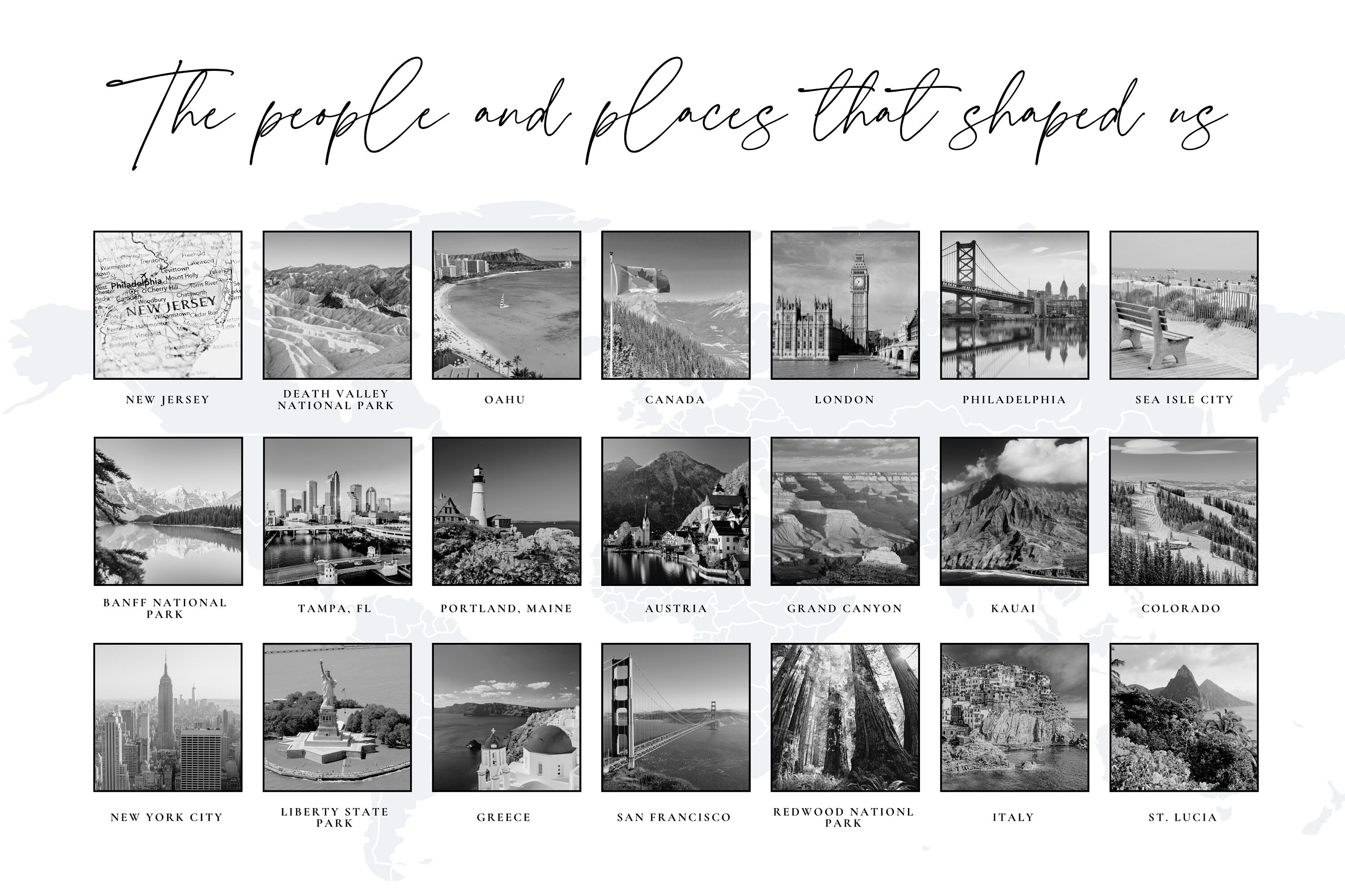 Editable Travel-themed Wedding Sign Templates Seating Chart Display ...