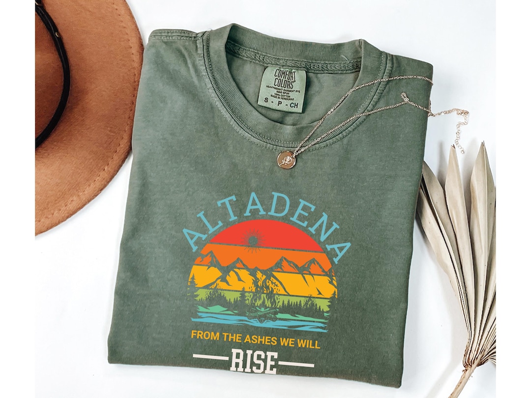 Altadena Comfort Colors Shirt, Retro LA Strong Shirt, Support La ...