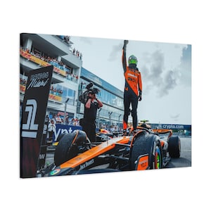 Lando NORRIS F1 WIN Miami 2024 / F1 Canvas / Formula One Motorsport ...