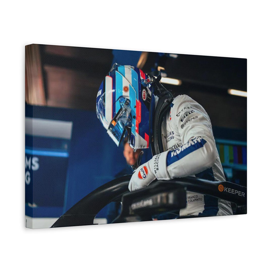 Franco COLAPINTO Monza 2024 / F1 Canvas / Formula One Motorsport Canvas ...